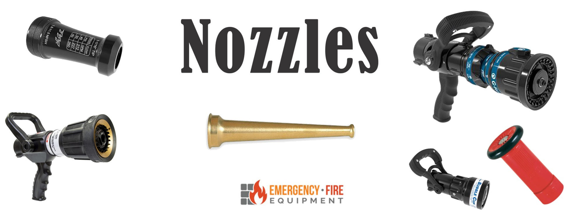 Nozzles — Emergency Fire Equipment