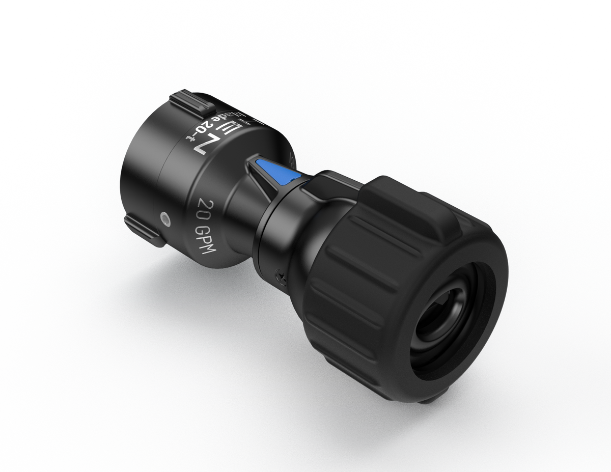 1In. NH 20GPM 100PSI Blade Nozzle — Emergency Fire Equipment