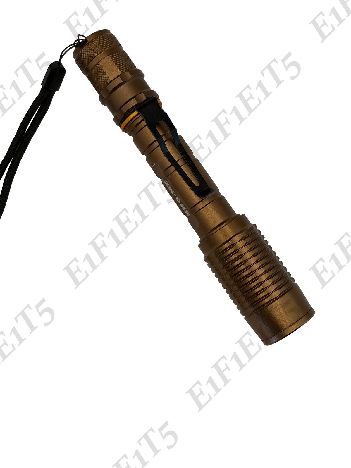 Adjustable Beam Rechargeable Flashlight — Emergency Fire Equipment