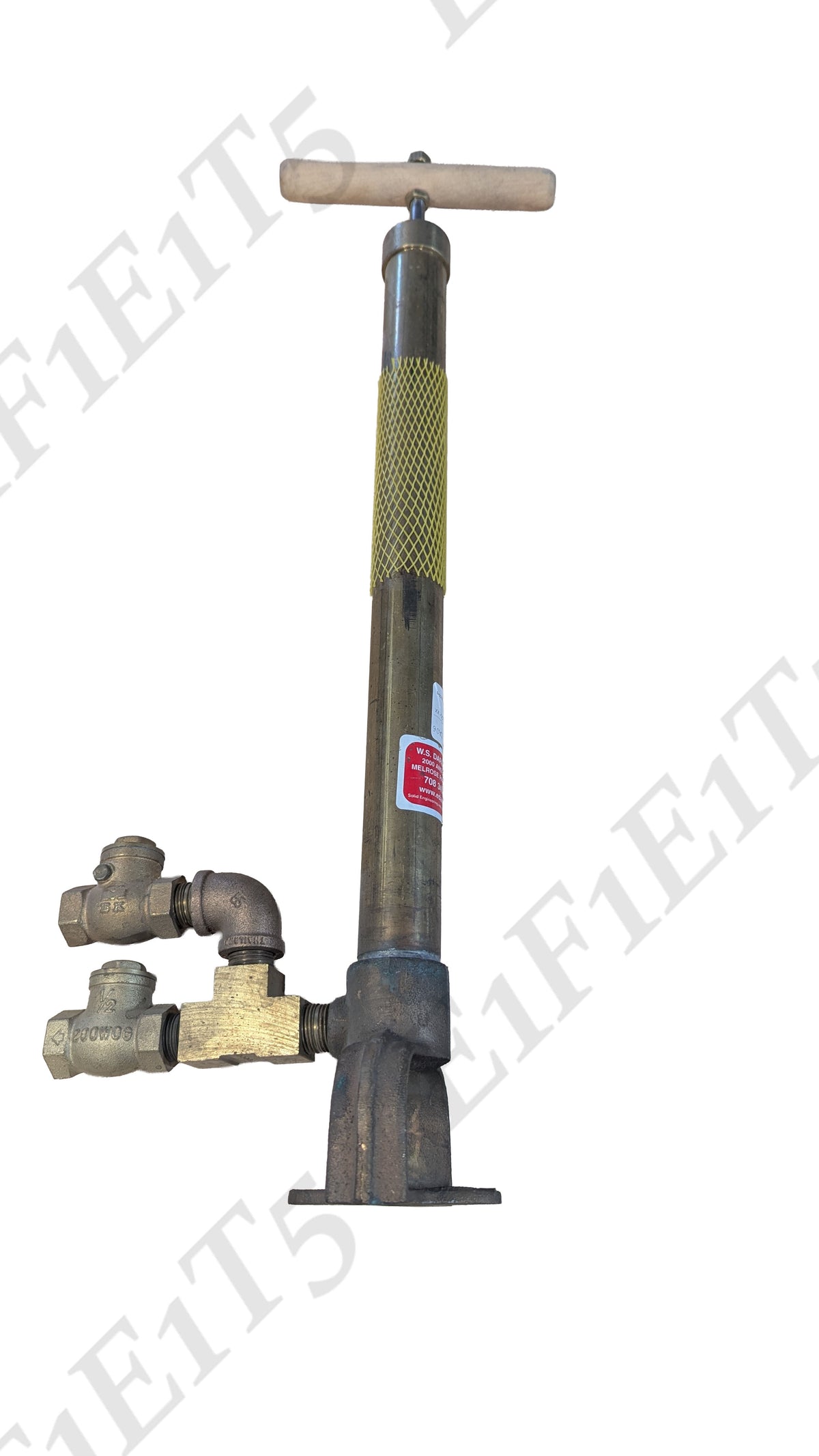 Darley Fire Hydrant Brass Hand Pump — Emergency Fire Equipment