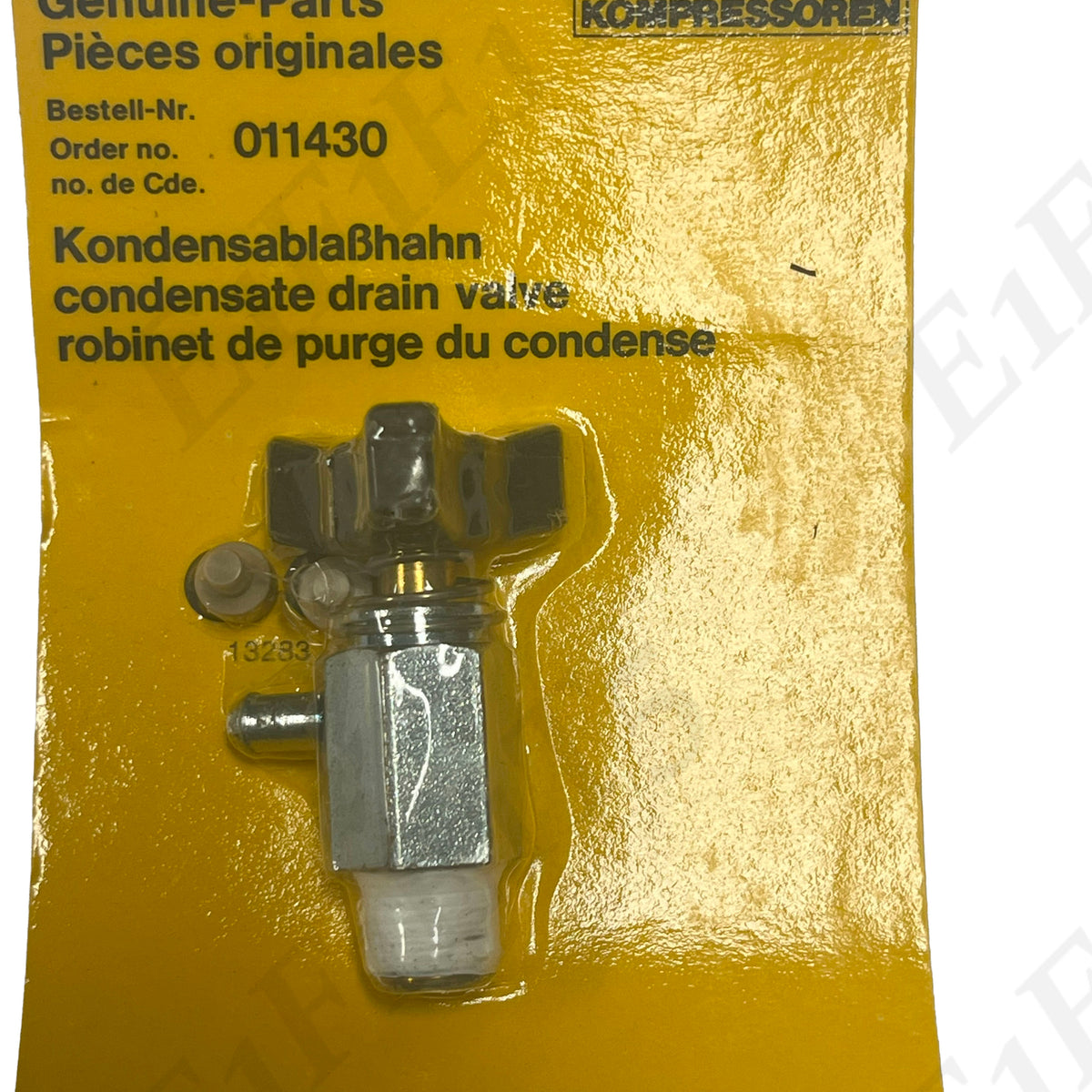 Drain Valve — Emergency Fire Equipment