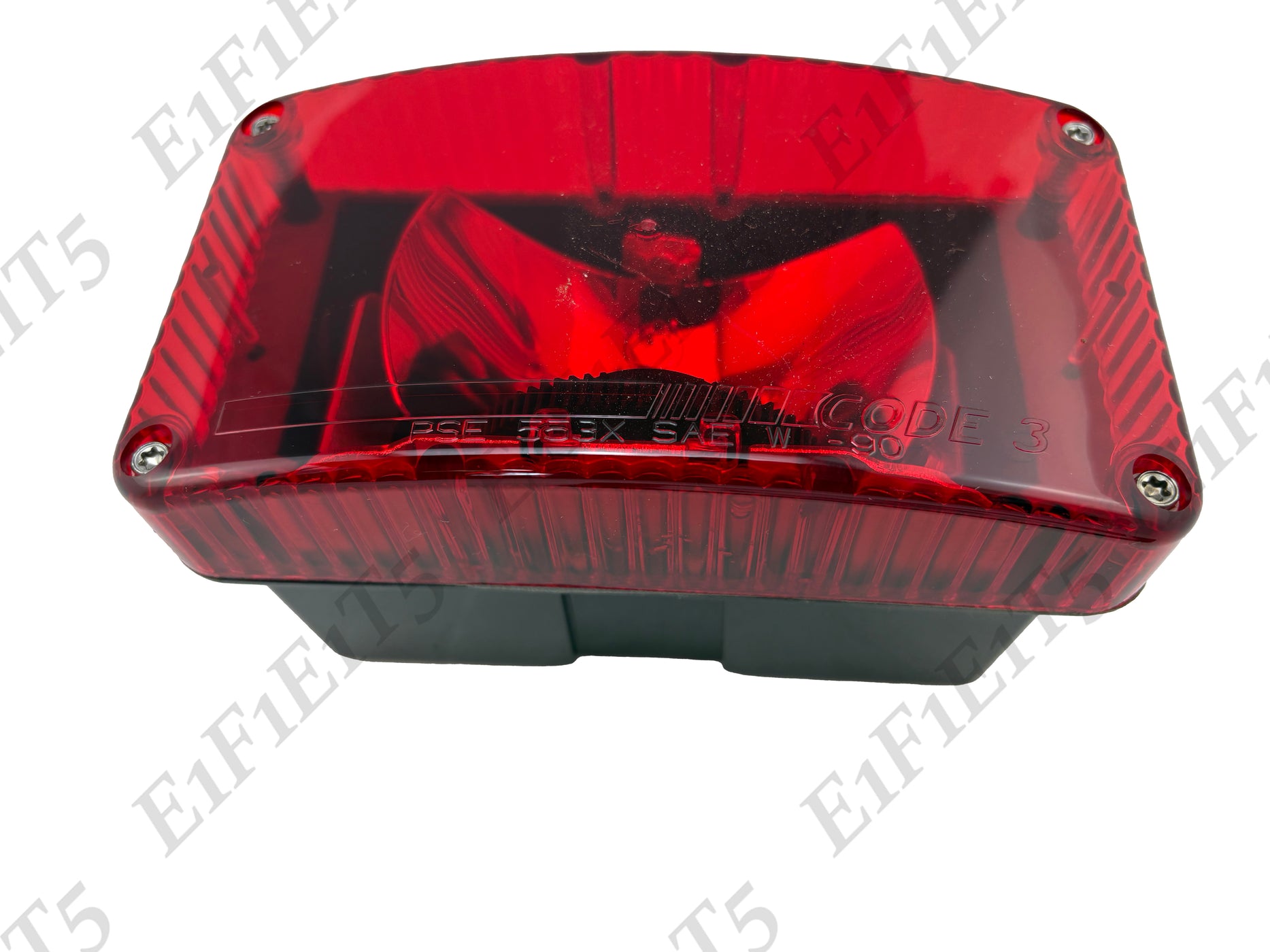Flush-Mount No Bezel Red Oscilaser — Emergency Fire Equipment