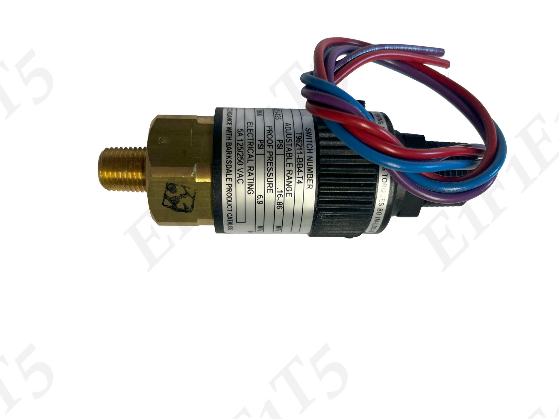 Pressure Switch — Emergency Fire Equipment