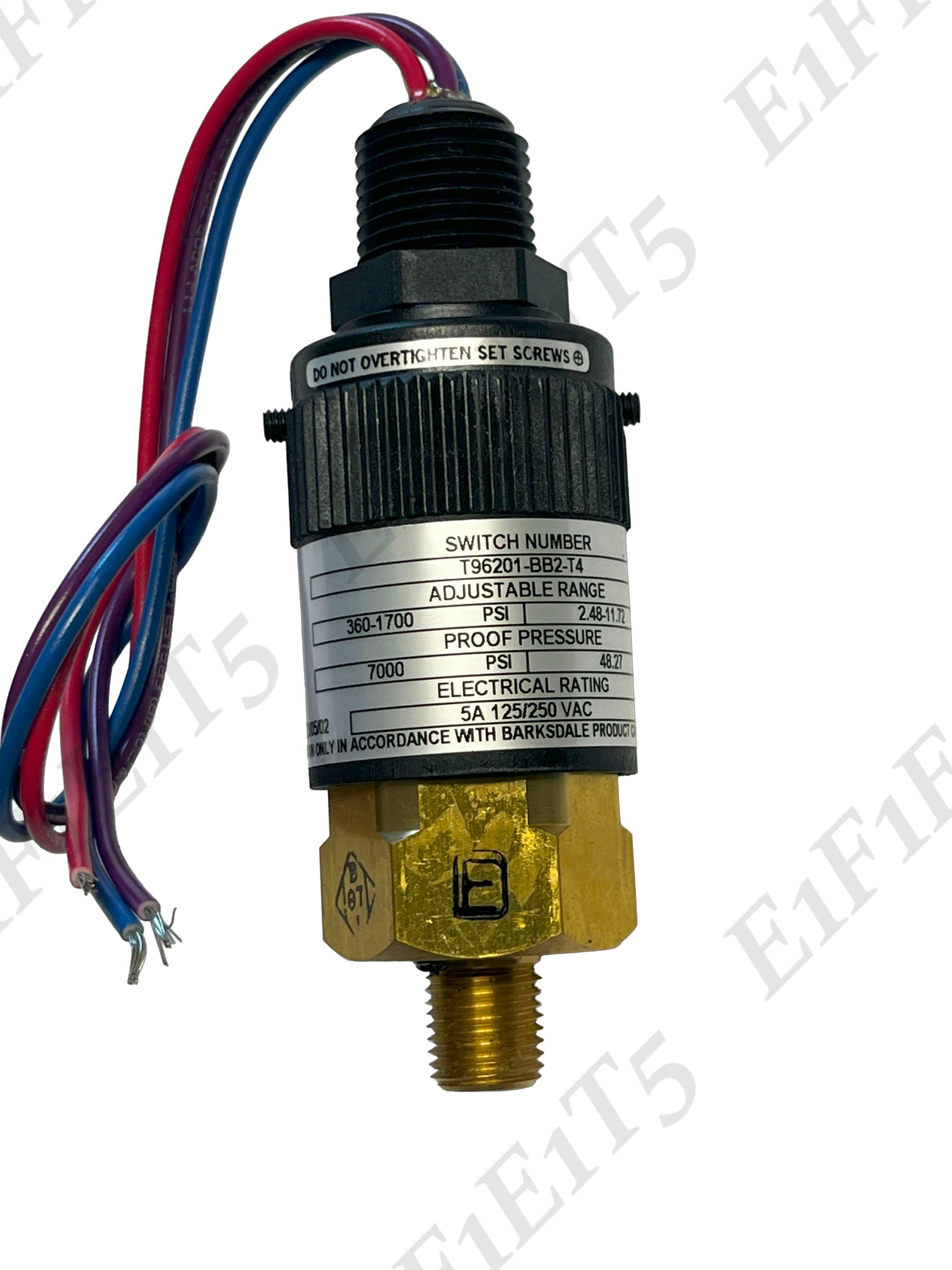 Pressure T-Series Switch — Emergency Fire Equipment