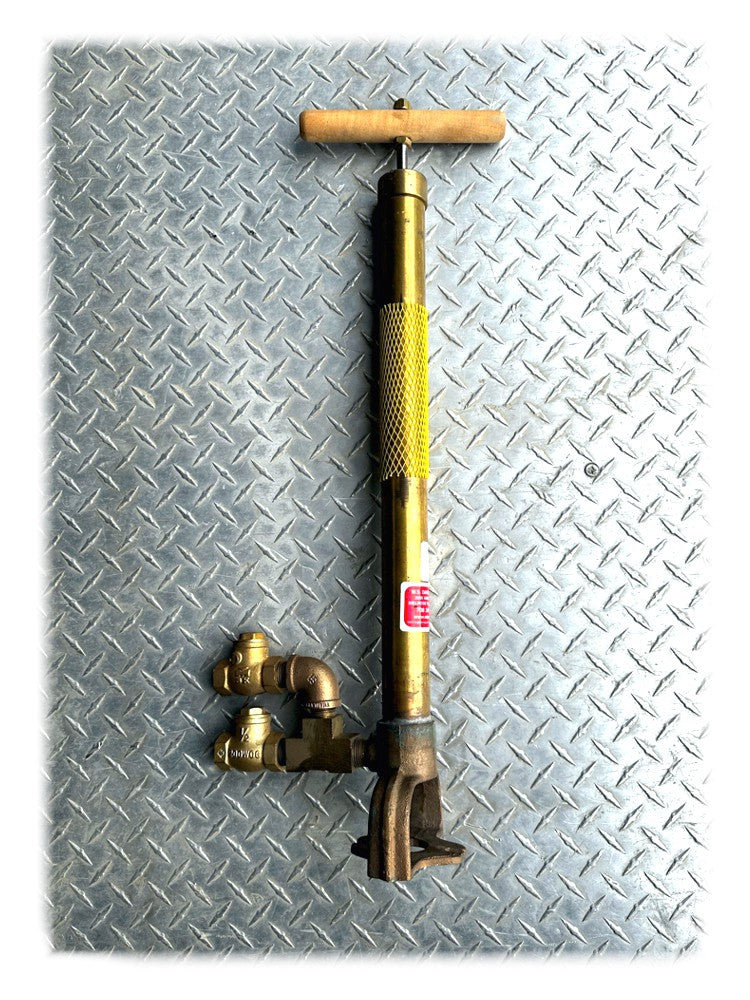 Darley Fire Hydrant Brass Hand Pump — Emergency Fire Equipment