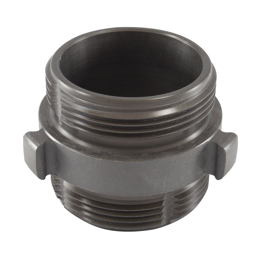 Trident 2.5 in. Double Male NH Aluminum Adapter — Emergency Fire Equipment