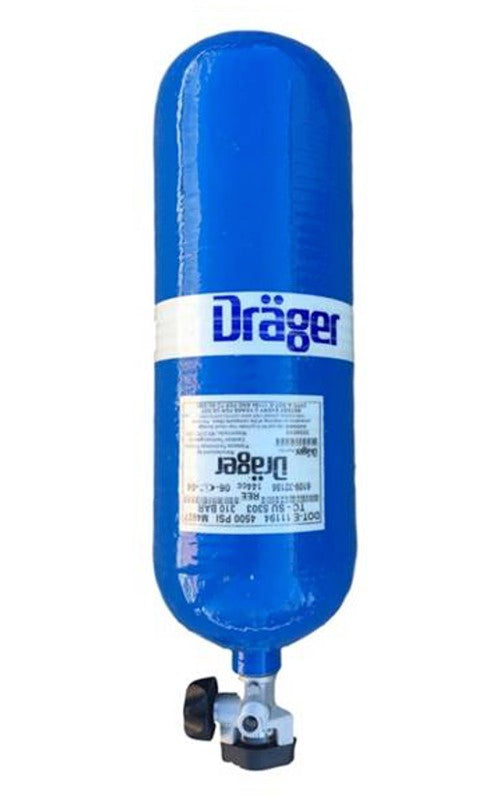 Draeger SCBA 4500PSI 30 Min. Cylinder Blue Full — Emergency Fire Equipment